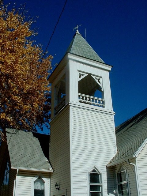 Highland, KS : Old Methodist Church on Main Street photo, picture ...