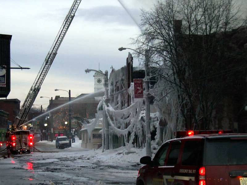 Berlin NH Downtown Fire 01 09 Photo Picture Image New Hampshire Berlin NH Downtown Fire 01 09 Photo Picture Image New Hampshire