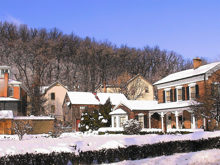 Elsah, IL : Homes of Elsah photo, picture, image (Illinois) at city ...