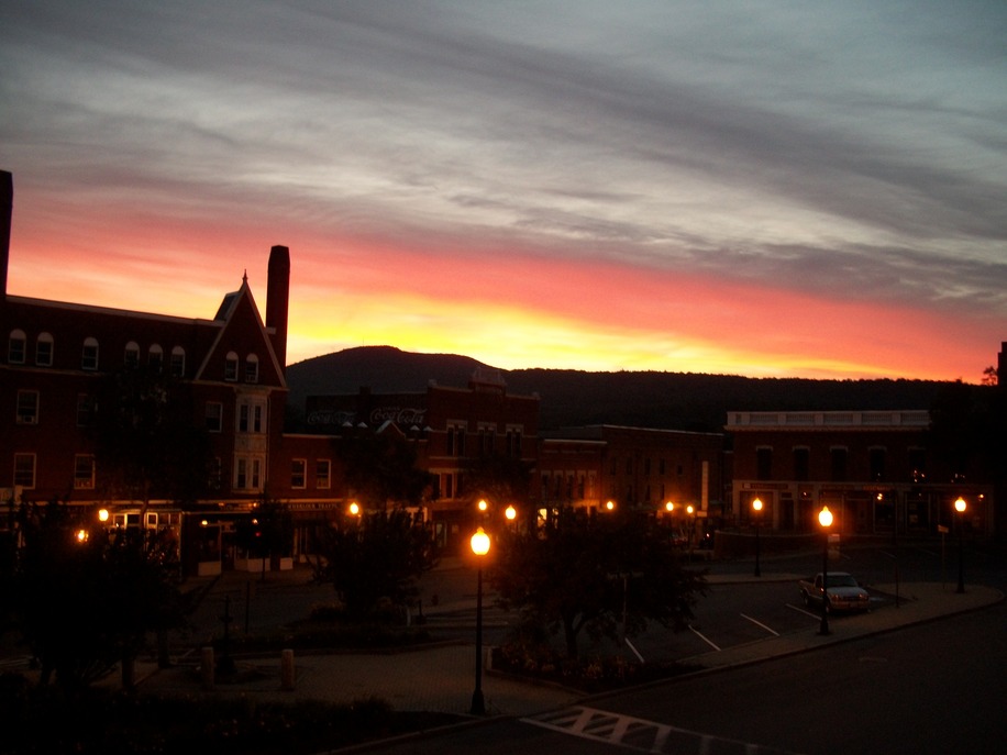 Claremont, NH : Sunrise Opera House Square 6/22/10.Claremont NH photo ...