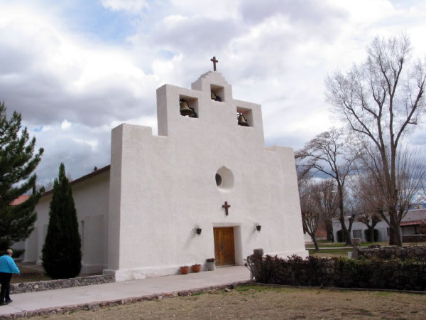 Tularosa, NM : St. Francisco de Paula Church built 1865. photo, picture ...