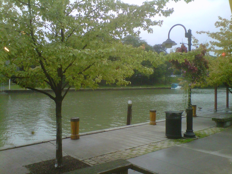 Pittsford, NY : The Erie Canal on Schoen Place photo, picture, image ...
