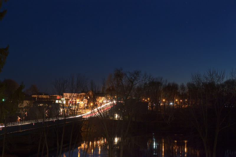 Orono, ME : Night View of Orono from the University Inn photo, picture ...