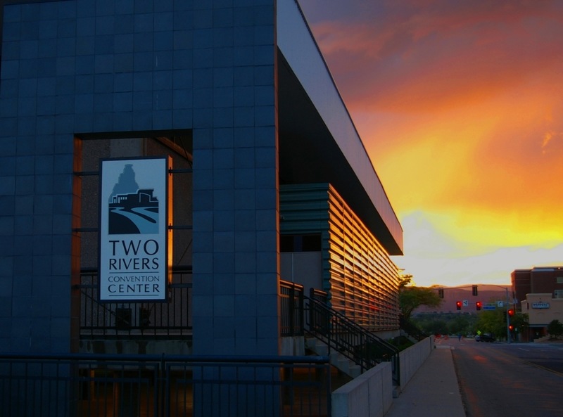 Grand Junction, CO : Two Rivers Convention Center at Sunset photo ...