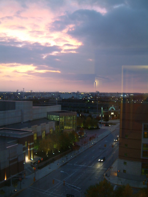 Indianapolis, IN : Downtown Indy at sunset photo, picture, image ...