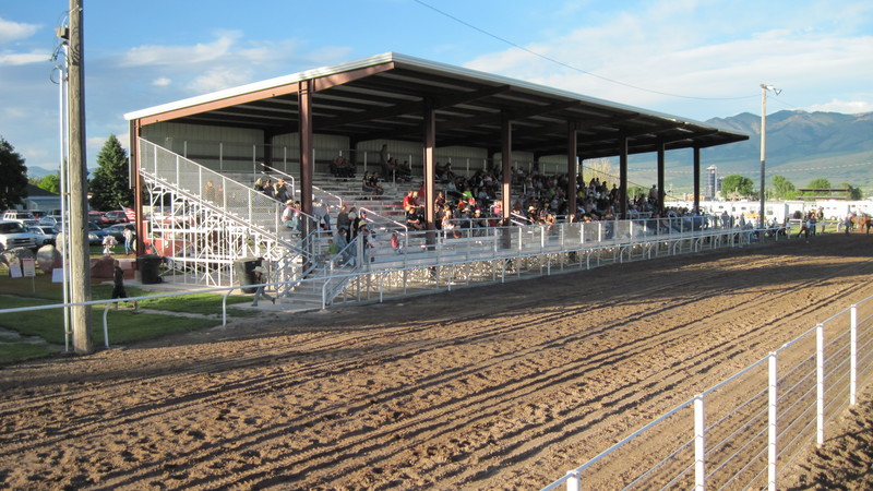 Lewiston, UT : new Grandstands 2010 photo, picture, image (Utah) at ...
