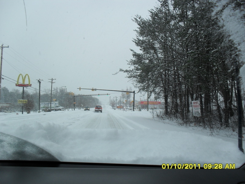 Clover, SC : clover snow 10th Jan 2011 photo, picture, image (South ...