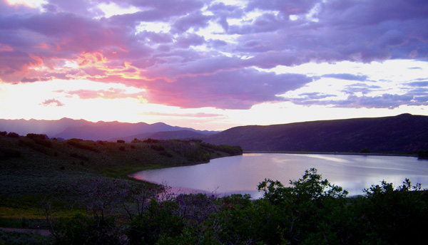 Timber Lakes, UT : Witts Lake Early Dawn photo, picture, image (Utah ...