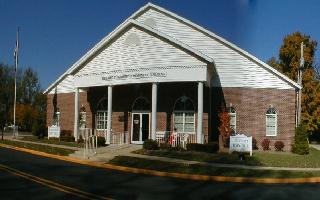 Mount Summit, IN : Prairie Township Building including Town Hall, Post ...