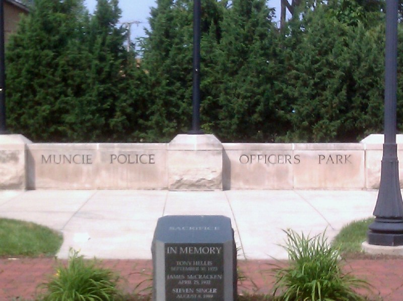 Muncie, IN : Muncie Police Park Memorial photo, picture, image (Indiana ...