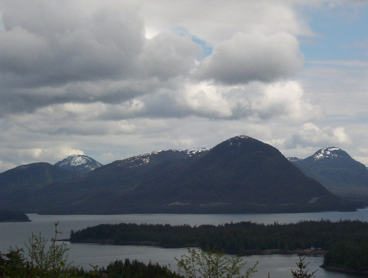 Ketchikan, AK : Mountains surrounding Ketchikan photo, picture, image ...