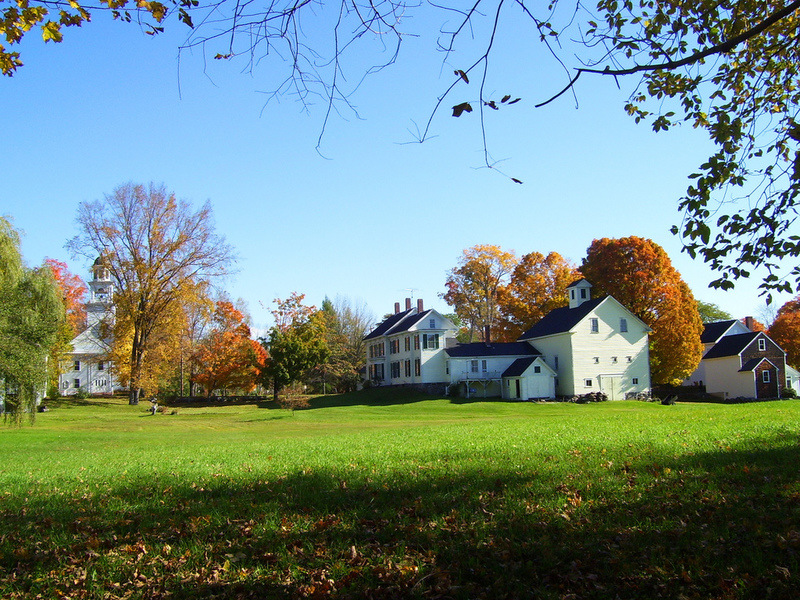 Sandwich, NH : Village of Center Sandwich in autumn photo, picture ...