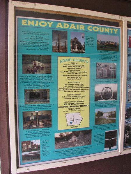 Adair, IA : Rest Stop Poster, Adair County photo, picture, image (Iowa ...