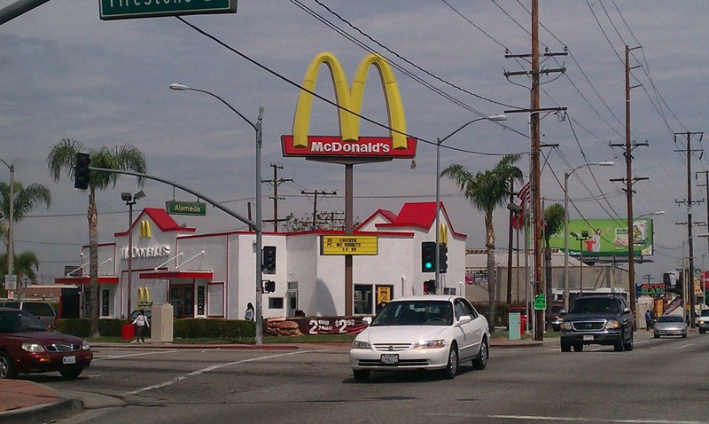 Florence-Graham, CA : Firestone and Alameda intersection photo, picture ...