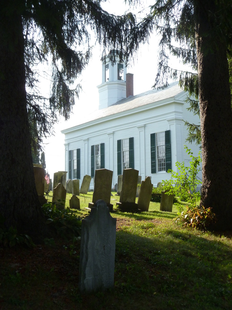 Cornwall, VT : Cornwall Congregational Church, built 1803. photo ...