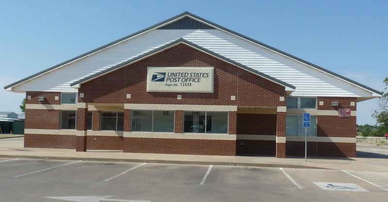 Elgin, OK : Elgin Post Office photo, picture, image (Oklahoma) at city ...