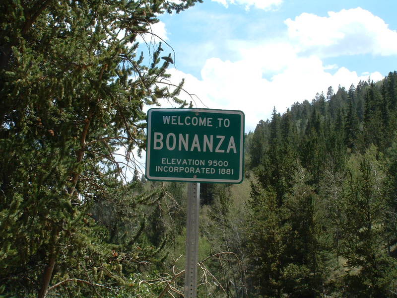 Bonanza, CO : Bonanza Sign photo, picture, image (Colorado) at city ...