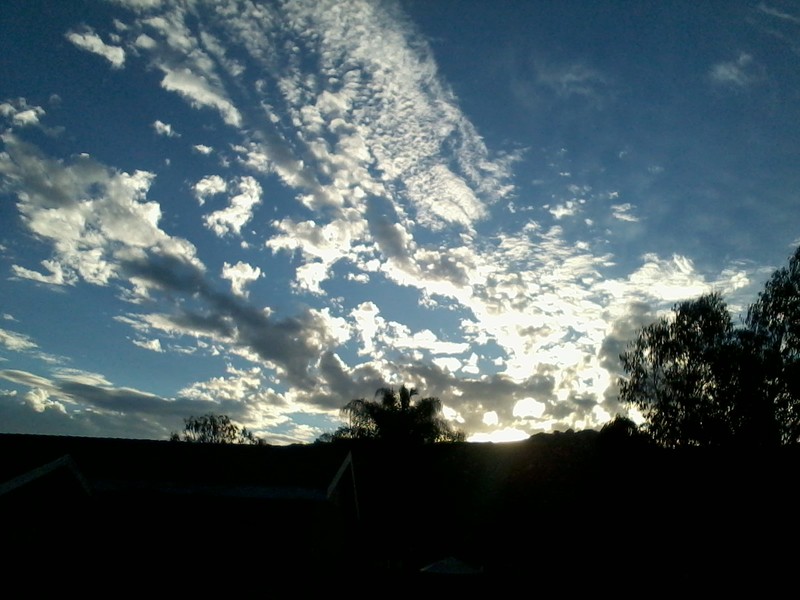 Rainbow, CA : Sunrise from my Rainbow back yard photo, picture, image ...