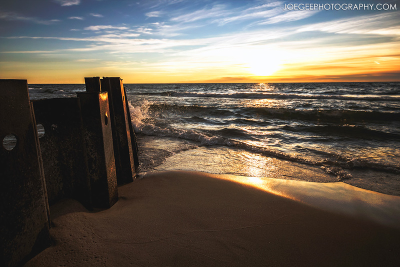 Muskegon, MI : Golden sunset in Muskegon, MI photo, picture, image ...
