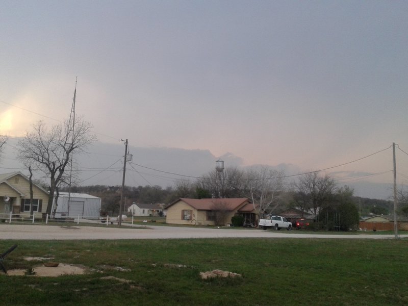 Bryson, TX : Storm coming thru Bryson, TX 04/09/13 photo, picture ...