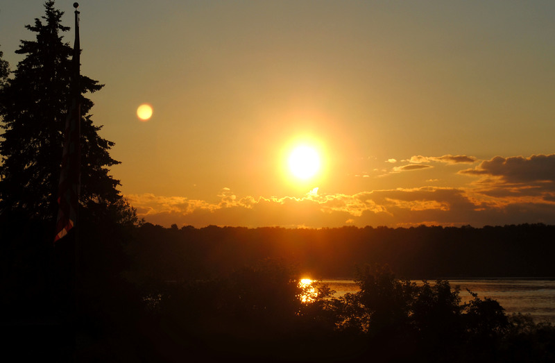 White Lake, WI : Sunset before the fireworks 7/7/2012 photo, picture ...