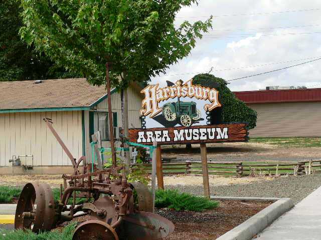 Harrisburg, OR : Harrisburg, Oregon: The town's area mueseum. photo ...