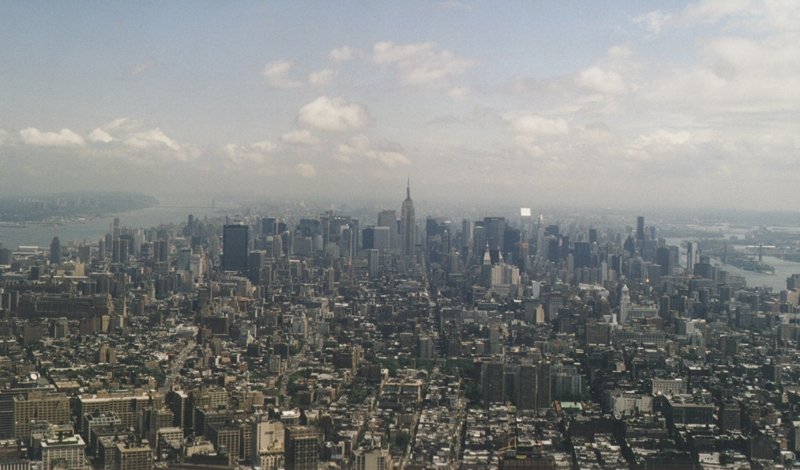 New York, NY : Skyline 2001 photo, picture, image (New York) at city ...