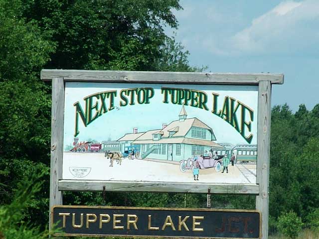 Tupper Lake, NY : Tupper Lake Welcome Sign photo, picture, image (New ...