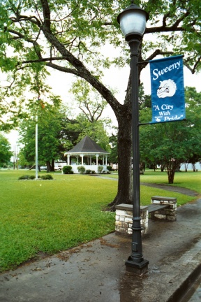 Sweeny, TX : A park in downtown Sweeny, TX, in May 2004 photo, picture ...