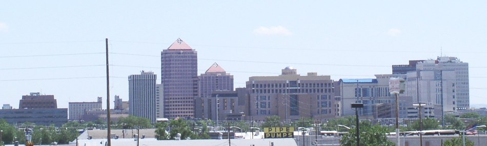 Albuquerque, NM : Downtown Albuquerque from I-40 photo, picture, image ...