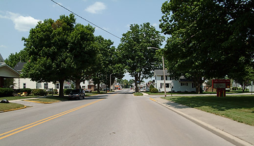 Topeka, IN : looking toward downtown photo, picture, image (Indiana) at ...
