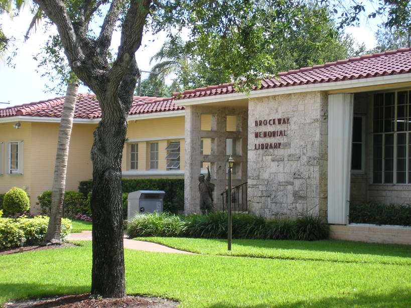Miami Shores, FL : Brockway Memorial Library in Miami Shores photo ...