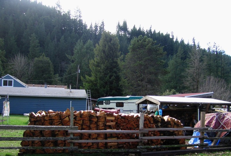 Westfir, OR : Woodpile photo, picture, image (Oregon) at city-data.com