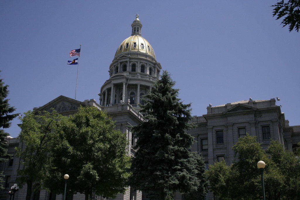 Denver, CO : Capital Building in the summer photo, picture, image ...