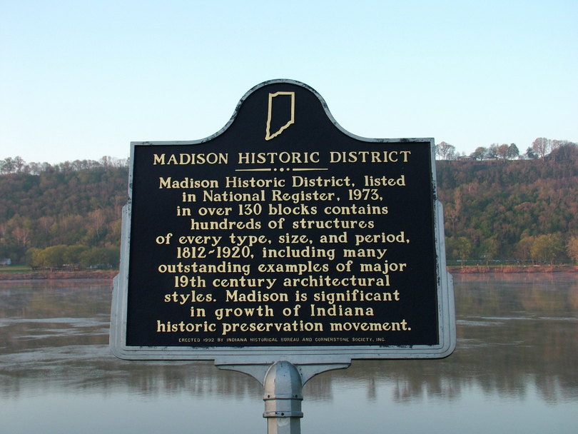 Madison, IN : Historic Marker photo, picture, image (Indiana) at city ...