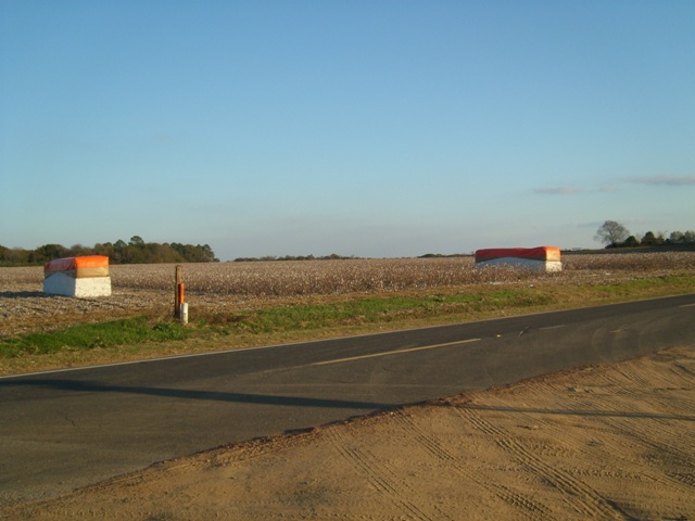 Donalsonville, GA : Picked over cotton field between Donalsonville and ...