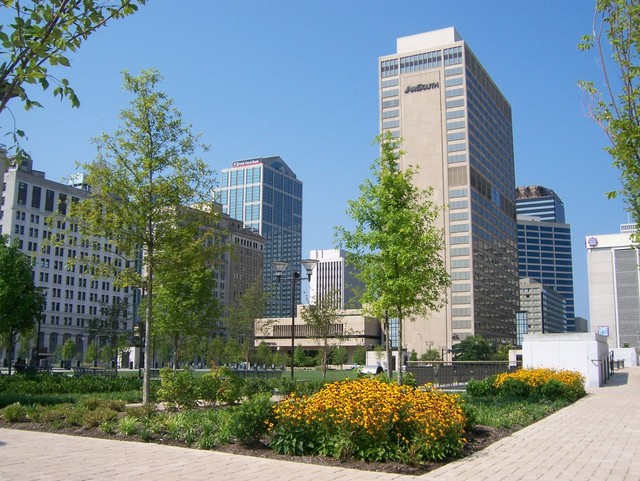 Nashville-Davidson, TN : Part of Downtown from the Davidson County ...