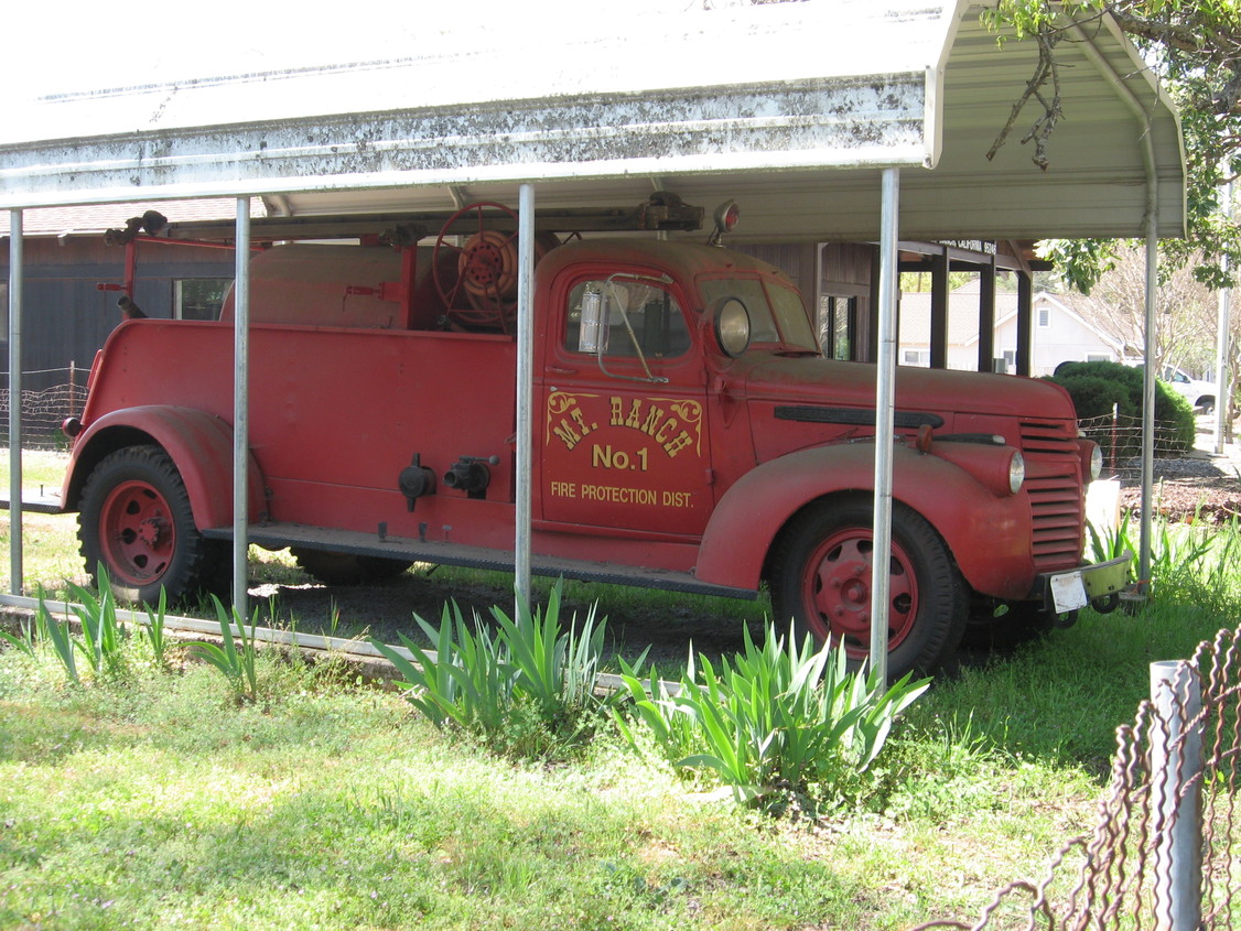 Mountain Ranch, CA : Old Fire Engine photo, picture, image (California ...