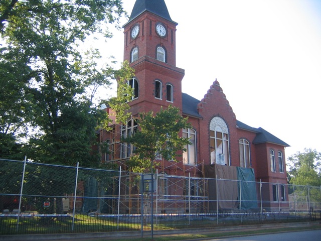 Cuthbert, GA : Randolph County Courthouse under rennovation - May 2008 ...