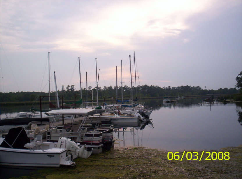 St. Marks, FL : Shell Island Fish Camp at Sunset photo, picture, image ...