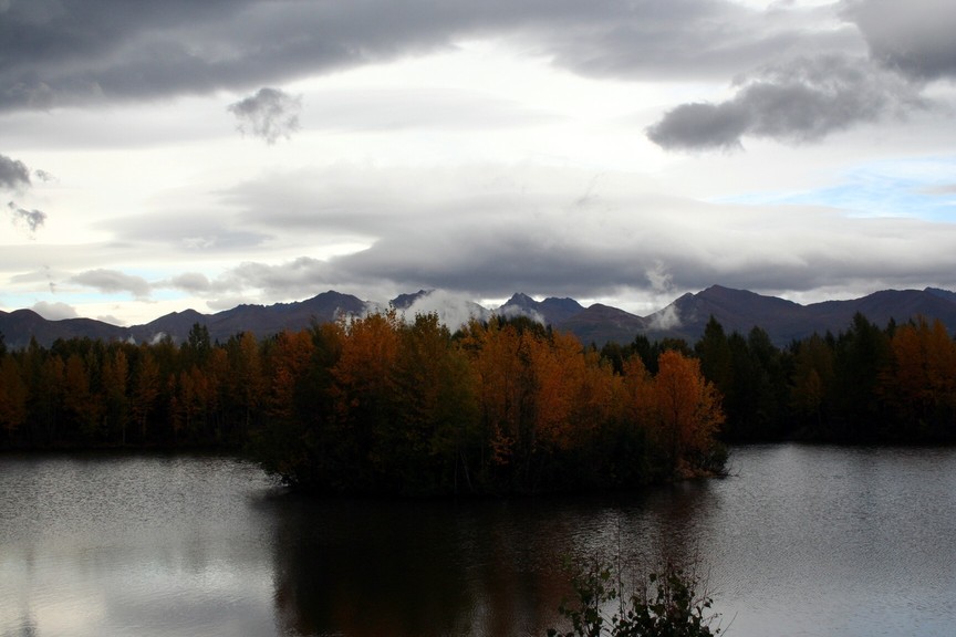 Anchorage, AK : Fall in Anchorage, University Lake, 2006 photo, picture ...