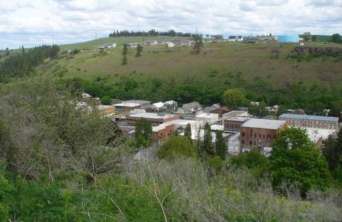 Colfax, WA : Colfax panorama, May 2008 photo, picture, image ...