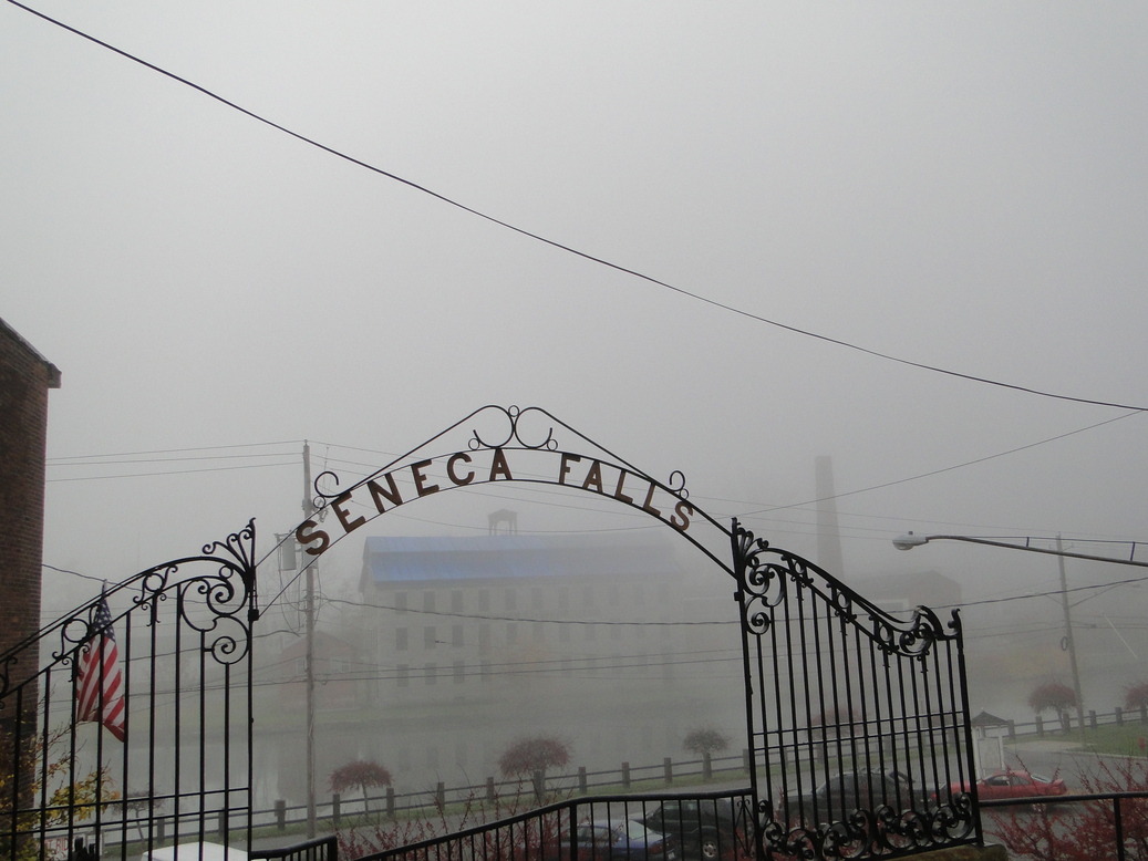 Seneca Falls, NY : foggy day seneca knitting mill seneca falls ny photo ...