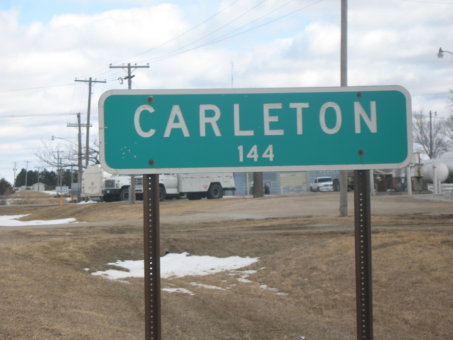 Carleton, NE : city population sign photo, picture, image (Nebraska) at ...