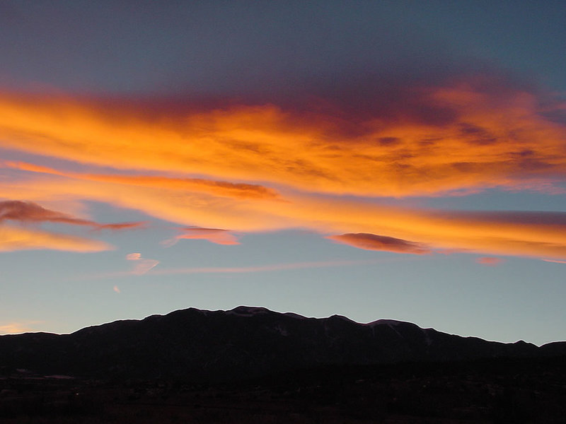 Colorado City, CO : Sunset at Lago Vistas in Colorado City photo ...