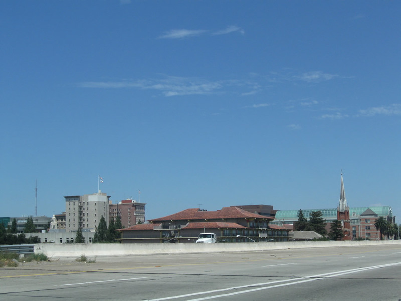 Stockton, CA : Downtown Stockton's CA State Route 4 Crosstown Freeway ...