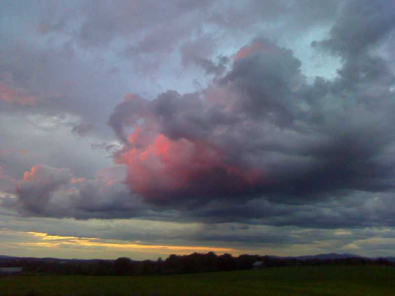 Whiting, VT : Taken facing North from the Snyder's front porch photo ...