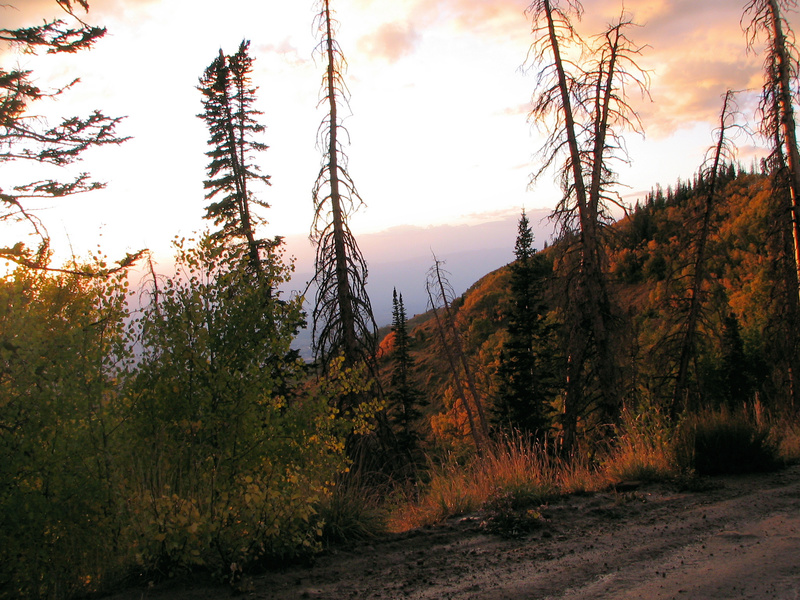 Spring City, UT : View From Near Windy Point Looking Into Spring City ...