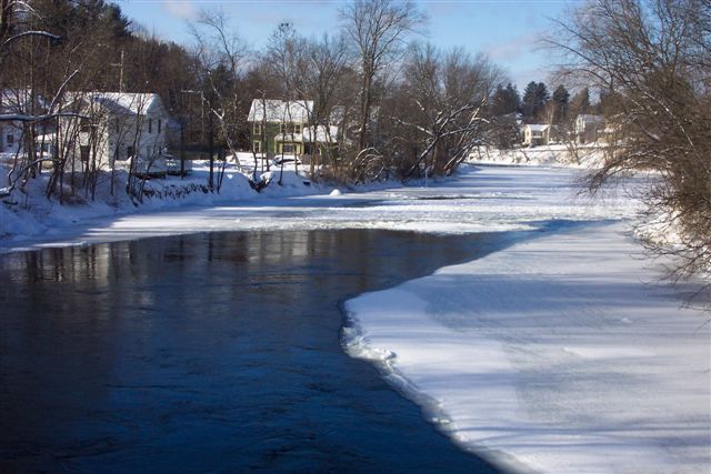 Warrensburg, NY : scroon river winter setting photo, picture, image ...