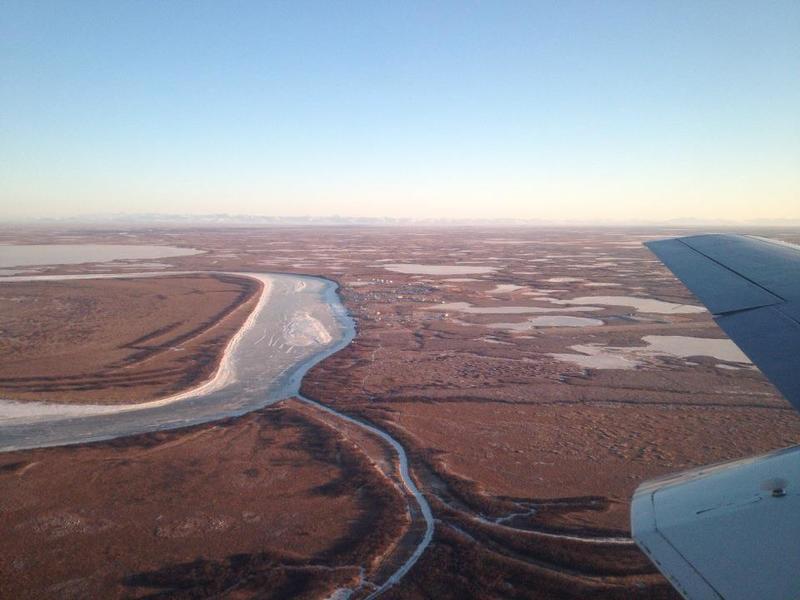 Eek, AK : Going back home to Eek from Bethel Alaska on December 4, 2012 ...